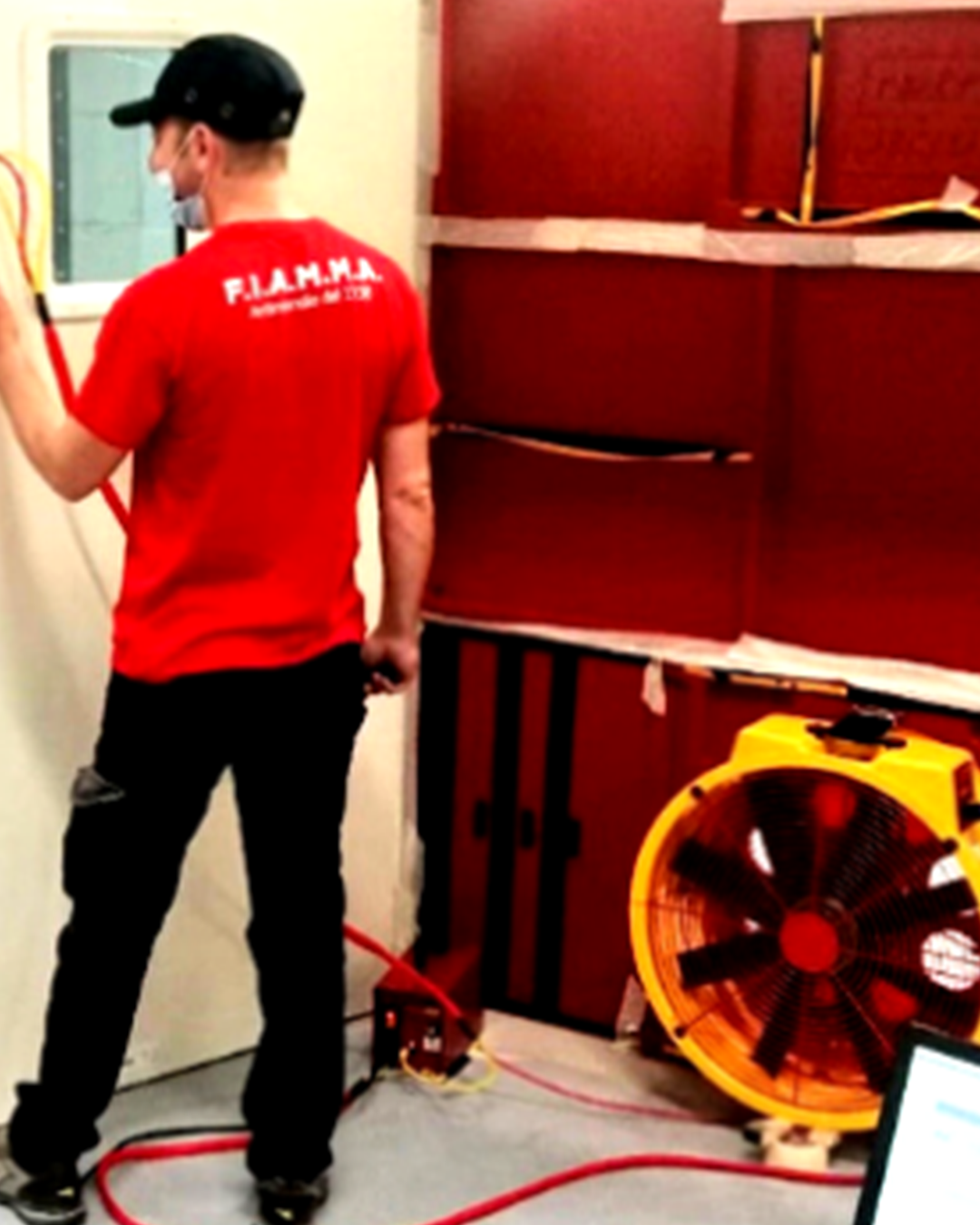 Door Fan Test | Fiamma Antincendio